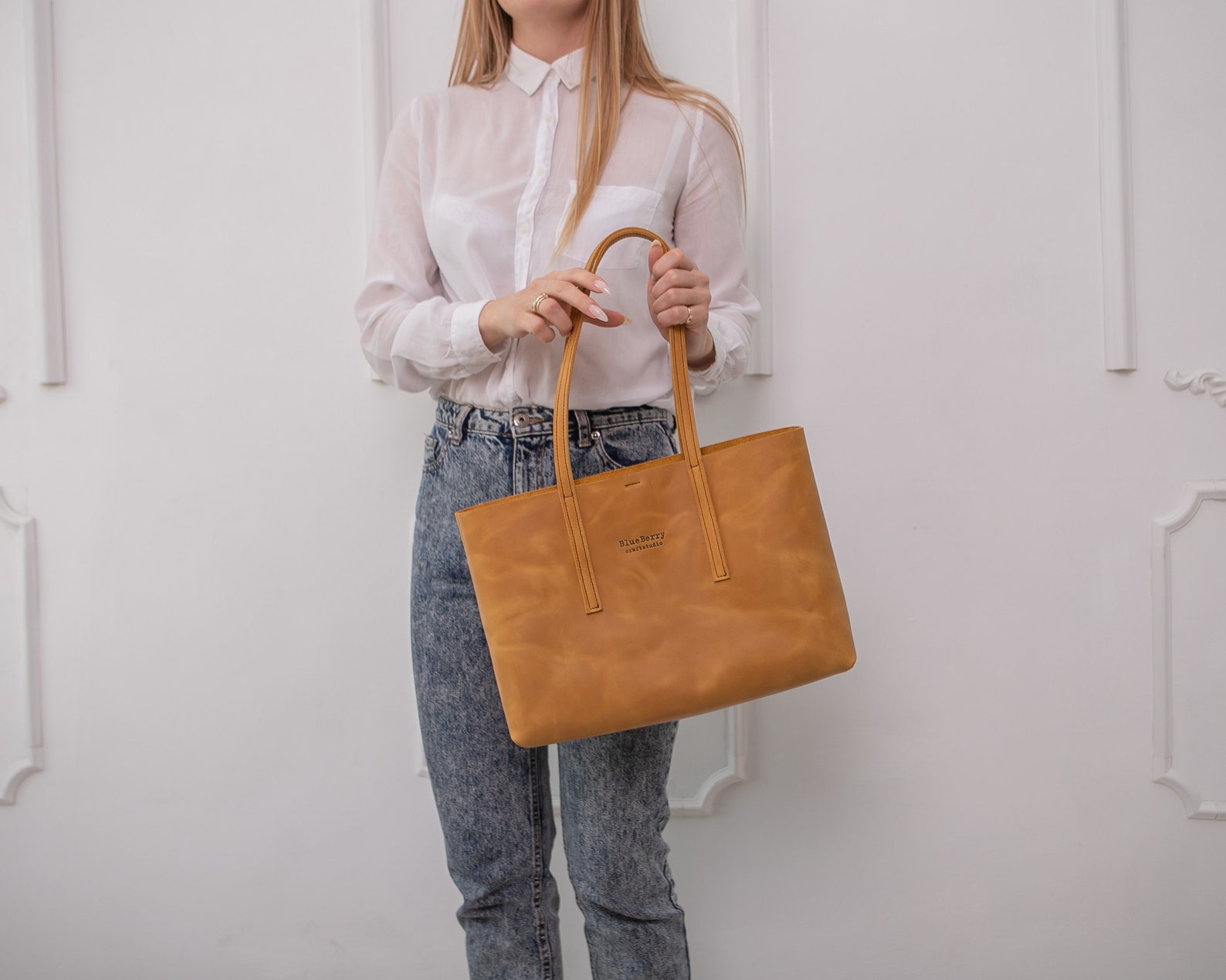 Leather Tote BagWomen Tote LeatherLaptop Leather toteIdea | Etsy