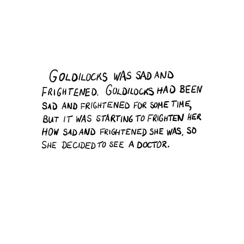 Goldilocks and the Three Therapists - Etsy