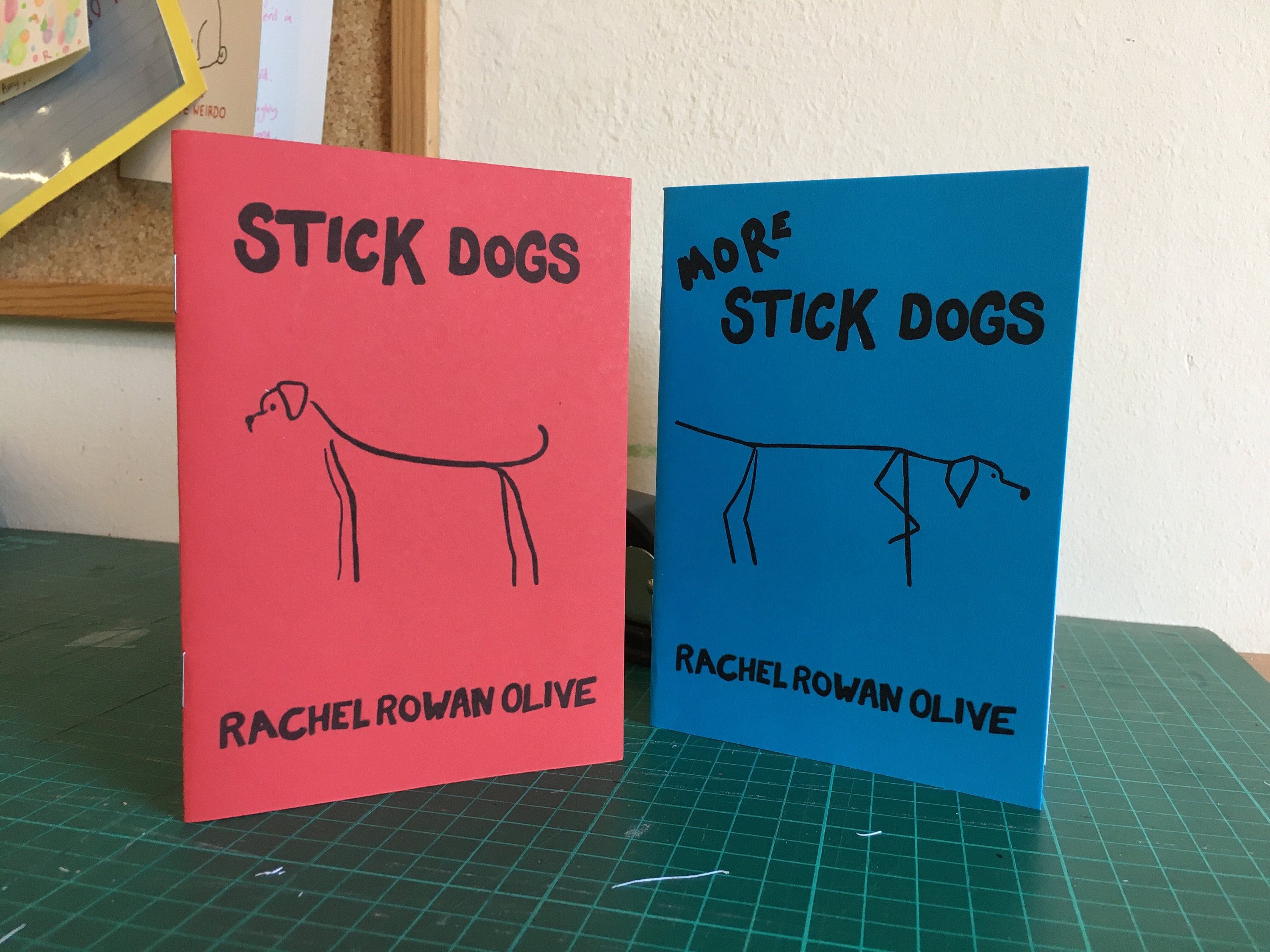 Stick Dogs and More Stick Dogs: Two Zine Set - Etsy