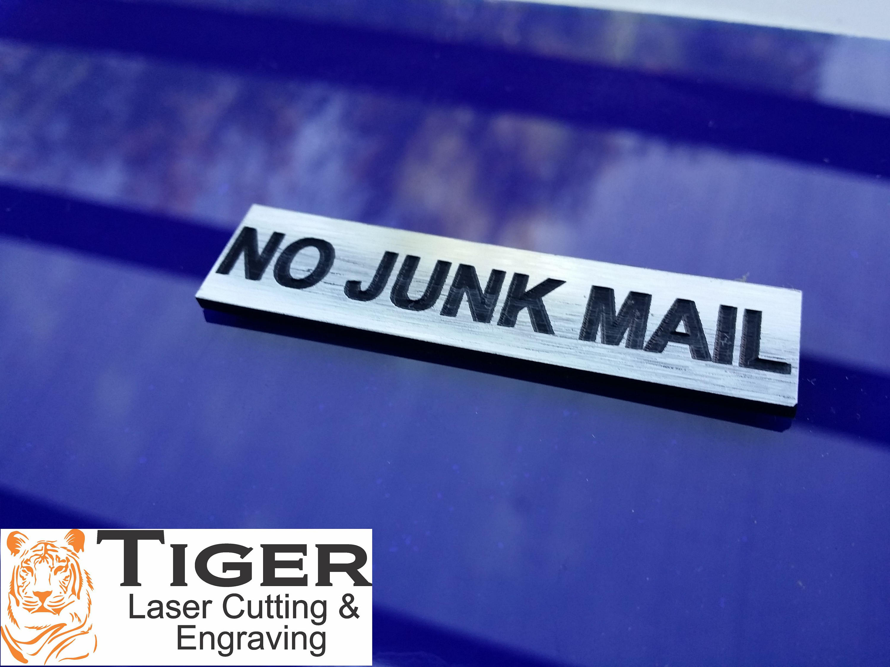 NO JUNK MAIL Letterbox Sign Small | Etsy