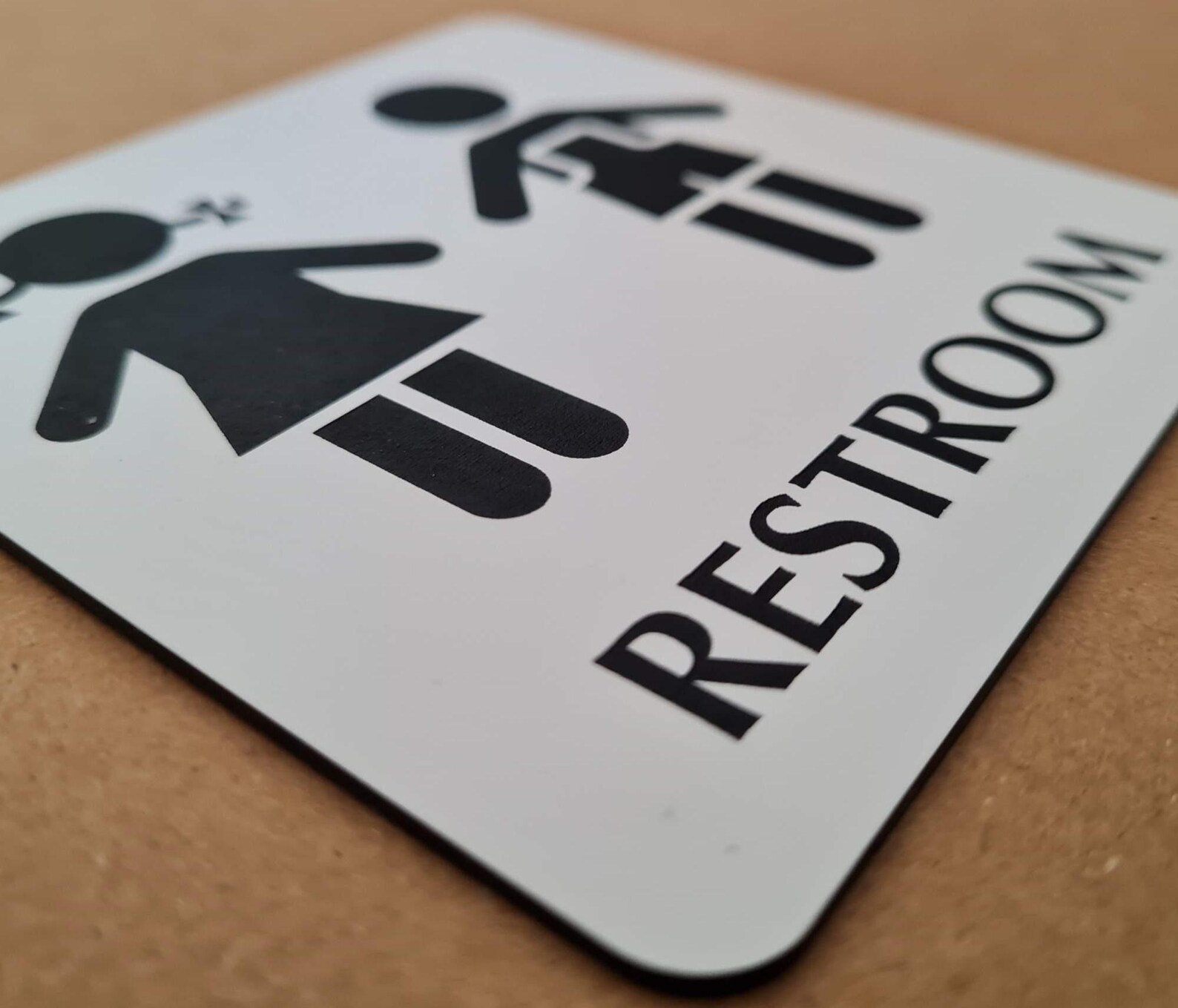 Preschool Unisex Girl Boy Kids Restroom Sign Plaque - Etsy