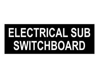 Switchboard Sign - Etsy