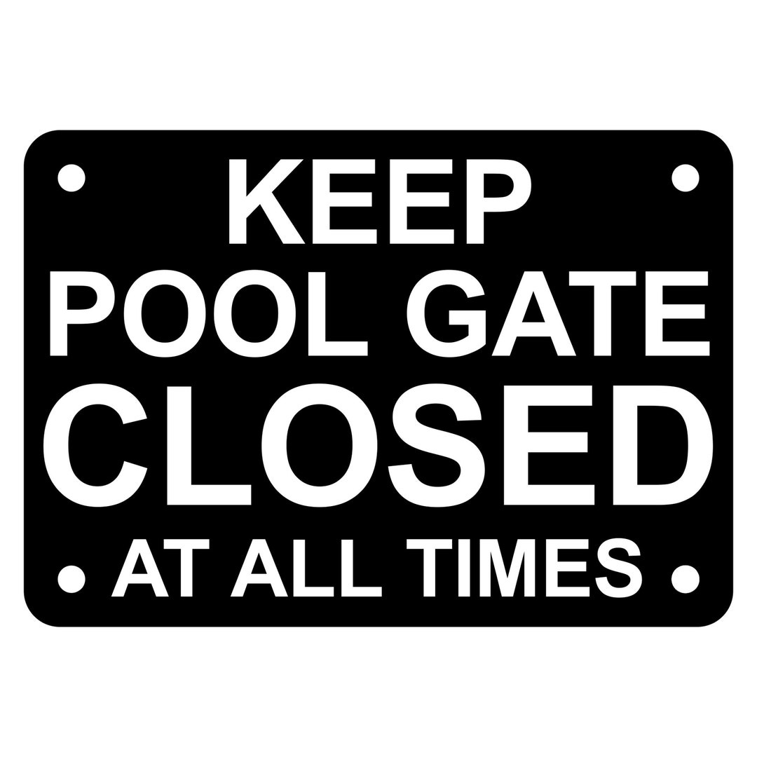 Keep Pool Gate Closed at All Times Sign Plaque - Etsy