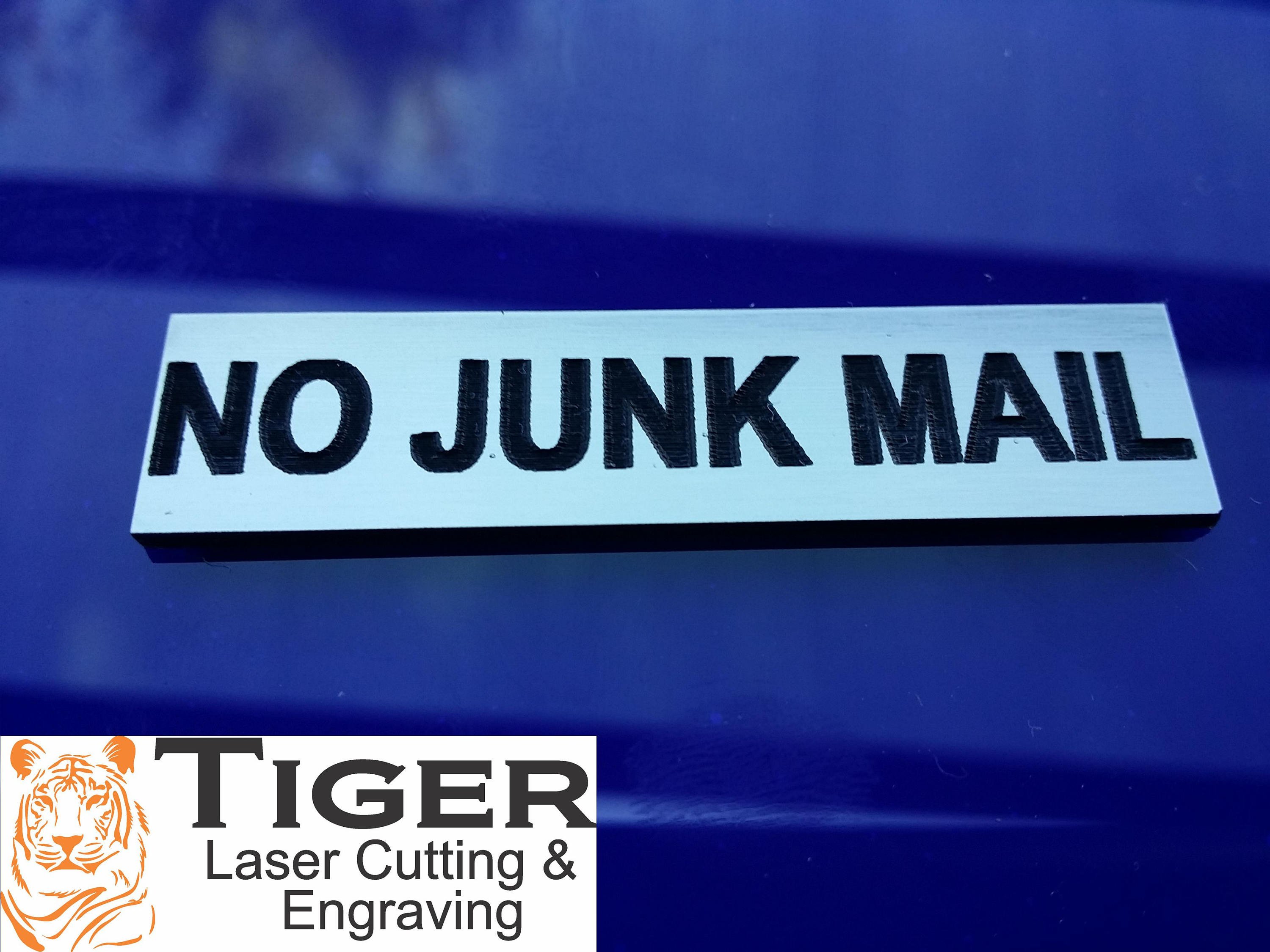 NO JUNK MAIL Letterbox Sign Small | Etsy
