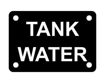 Rainwater in Use Every Drop Counts Eco Water Tank Sign - Etsy