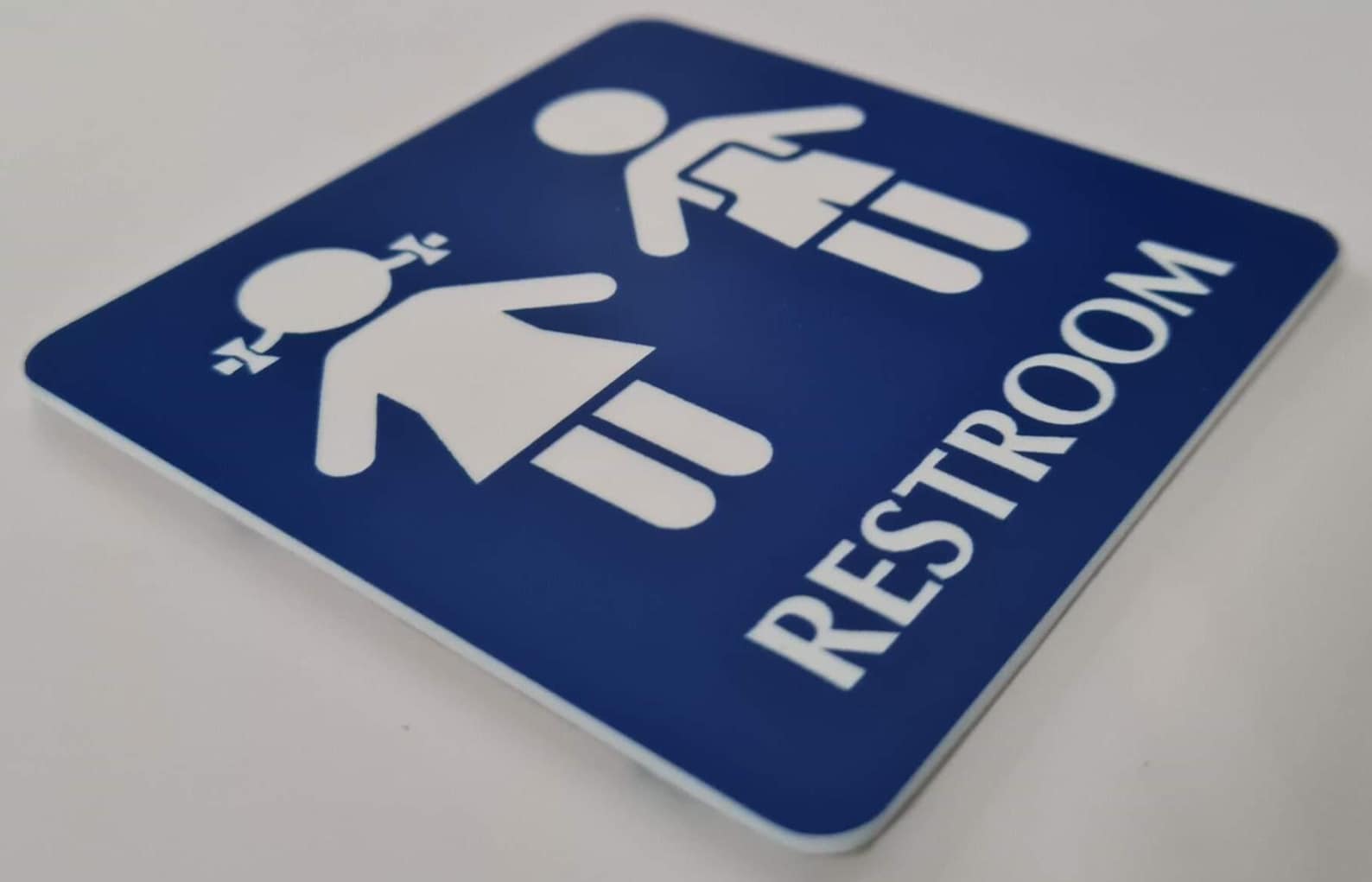 Preschool Unisex Girl Boy Kids Restroom Sign Plaque - Etsy