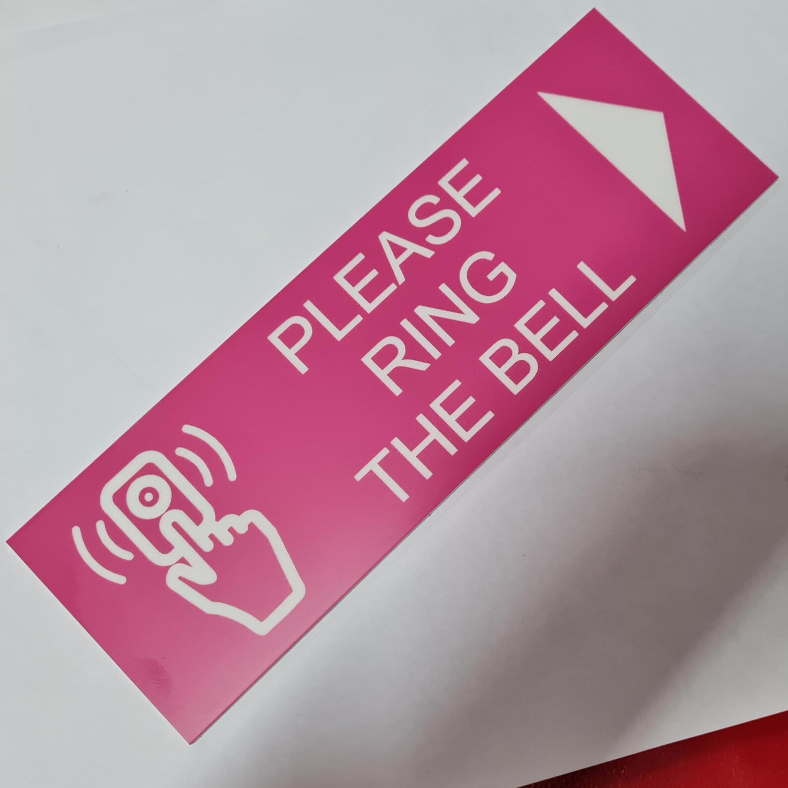 Please Ring the Bell Sign Plaque With Right Arrow and Graphic - Etsy