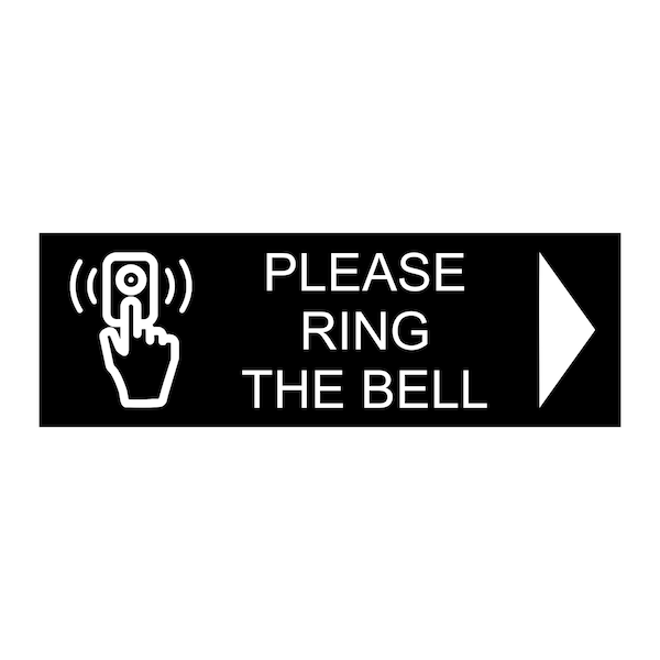 Ring Bell Sign - Etsy
