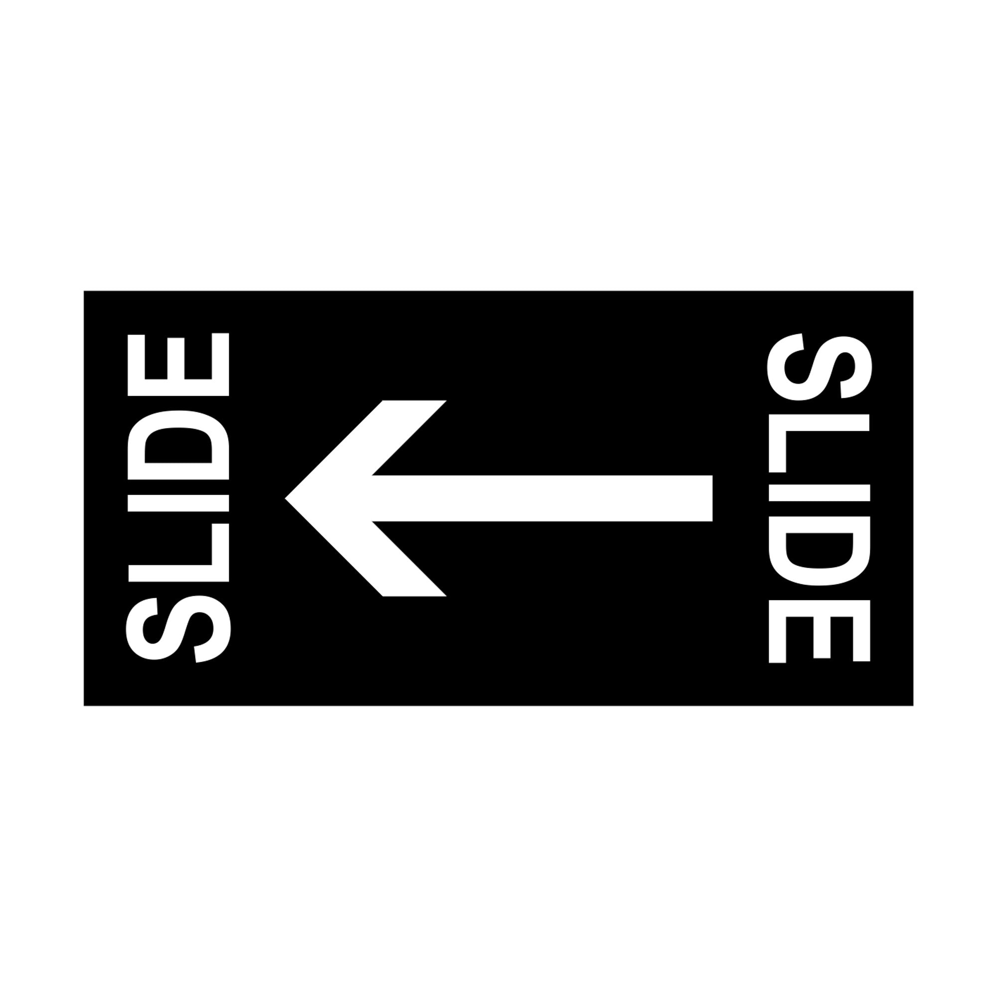 Slide With Arrow Sign Plaque Left Right up Down - Etsy Australia