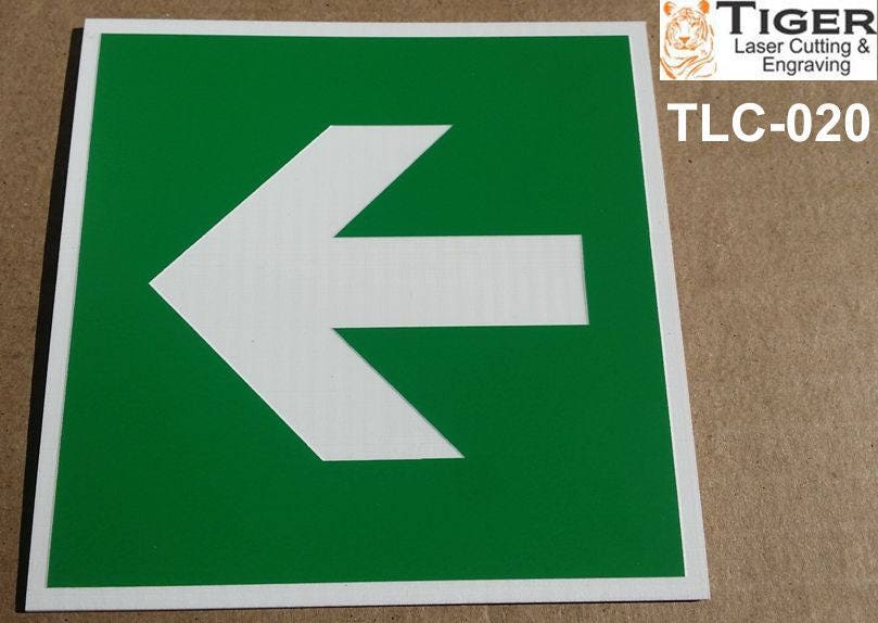 Directional Arrow Sign Plaque | Etsy