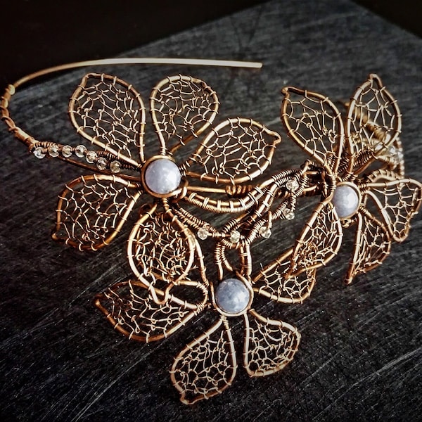 Wire Wrap Tiara - Etsy