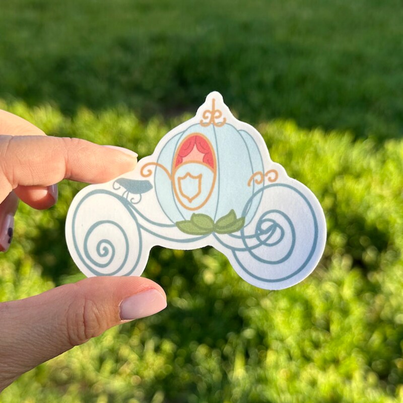 Cinderella Stickers - Etsy