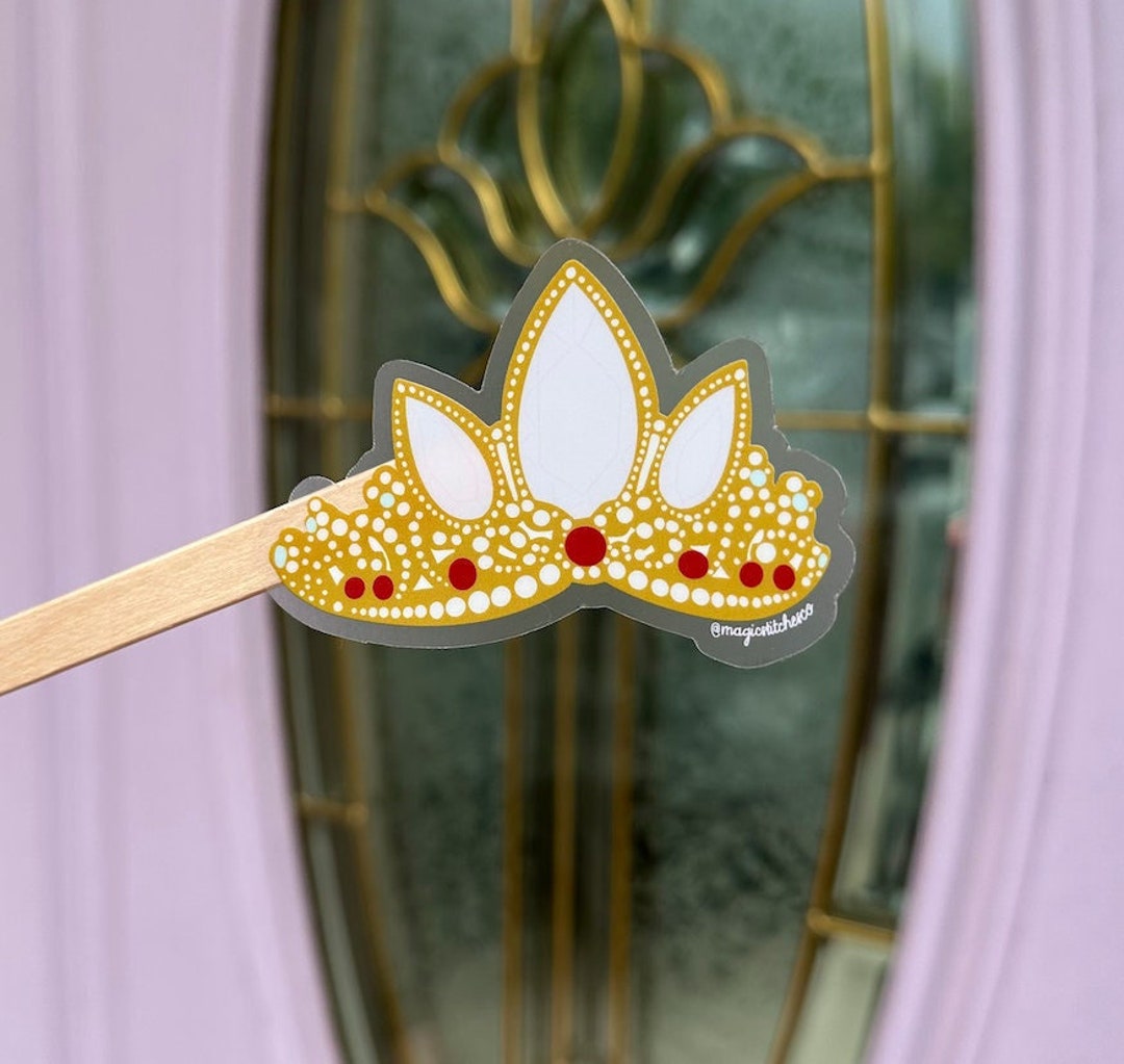 Rapunzel Crown Sticker, Disney Stickers, Punzie, Best Day Ever ...