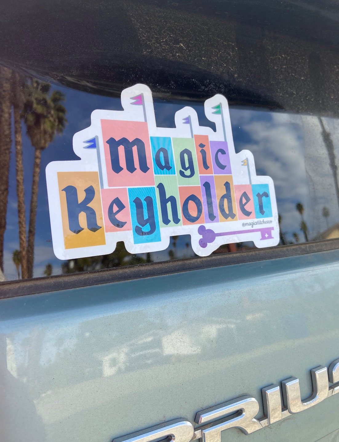 Magic Keyholder, Magic Key, Bumper Sticker, Disney Stickers, Keyholder ...
