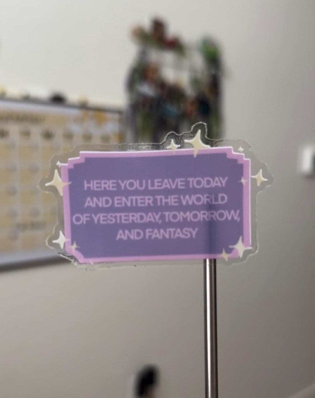 Disney Marquee Sign, Sticker, Disneyland, Disney Parks, Disney ...