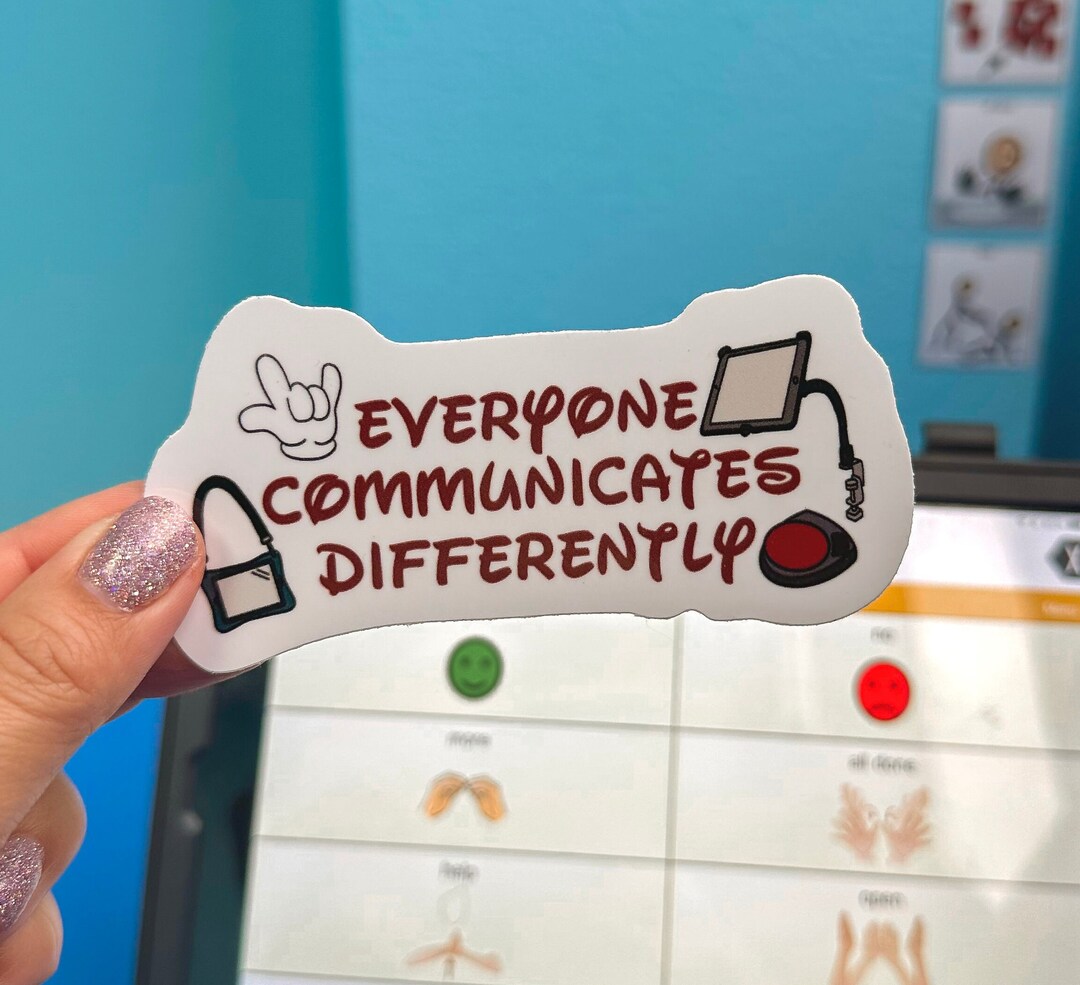 Everyone Communicates Differently, Autism, Sign Language, Speech, AAC ...