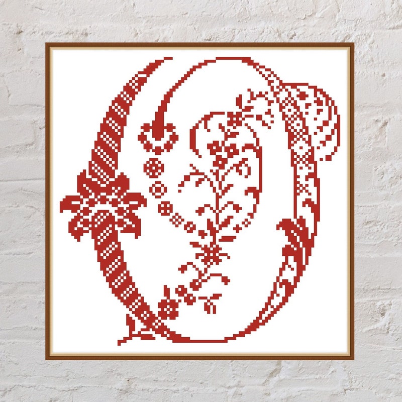 Fancy Letter O - Etsy