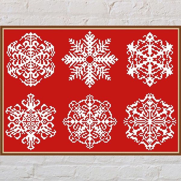 Cross Stitch Winter Pattern - Etsy