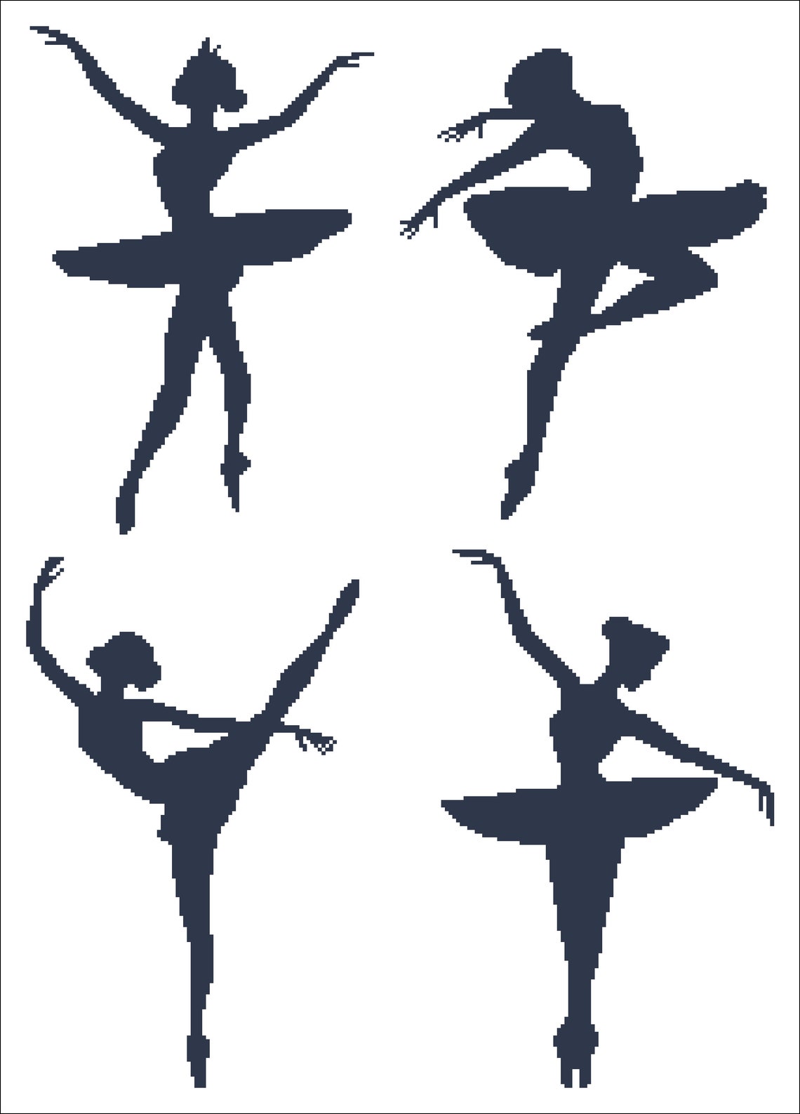 Cross Stitch Pattern Ballet Dancer Dance Cross Stitch - Etsy