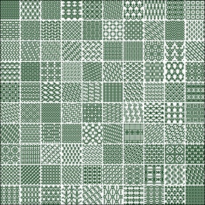 Cross Stitch Pattern Squares 8 Sampler Cross Stitch Cushion - Etsy