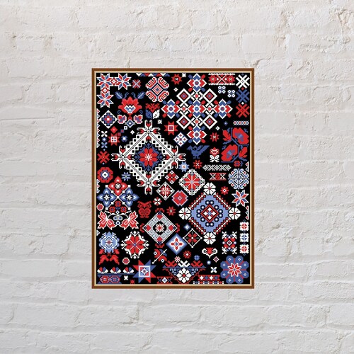 Cross Stitch Pattern Medieval Sampler Quaker Sampler - Etsy