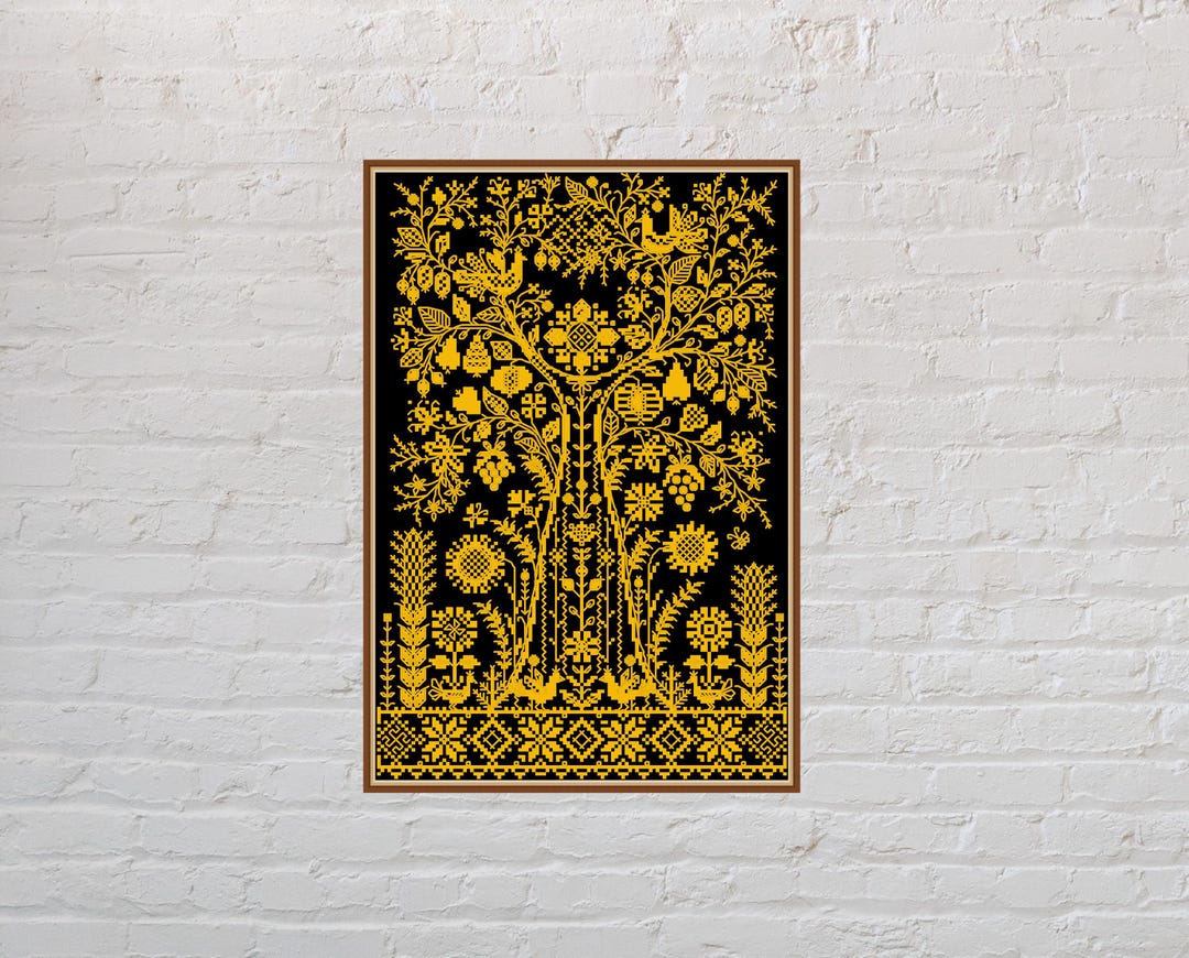 Cross Stitch Pattern Mokosh, Mother Earth, Spring Cross Stitch, Slavic ...