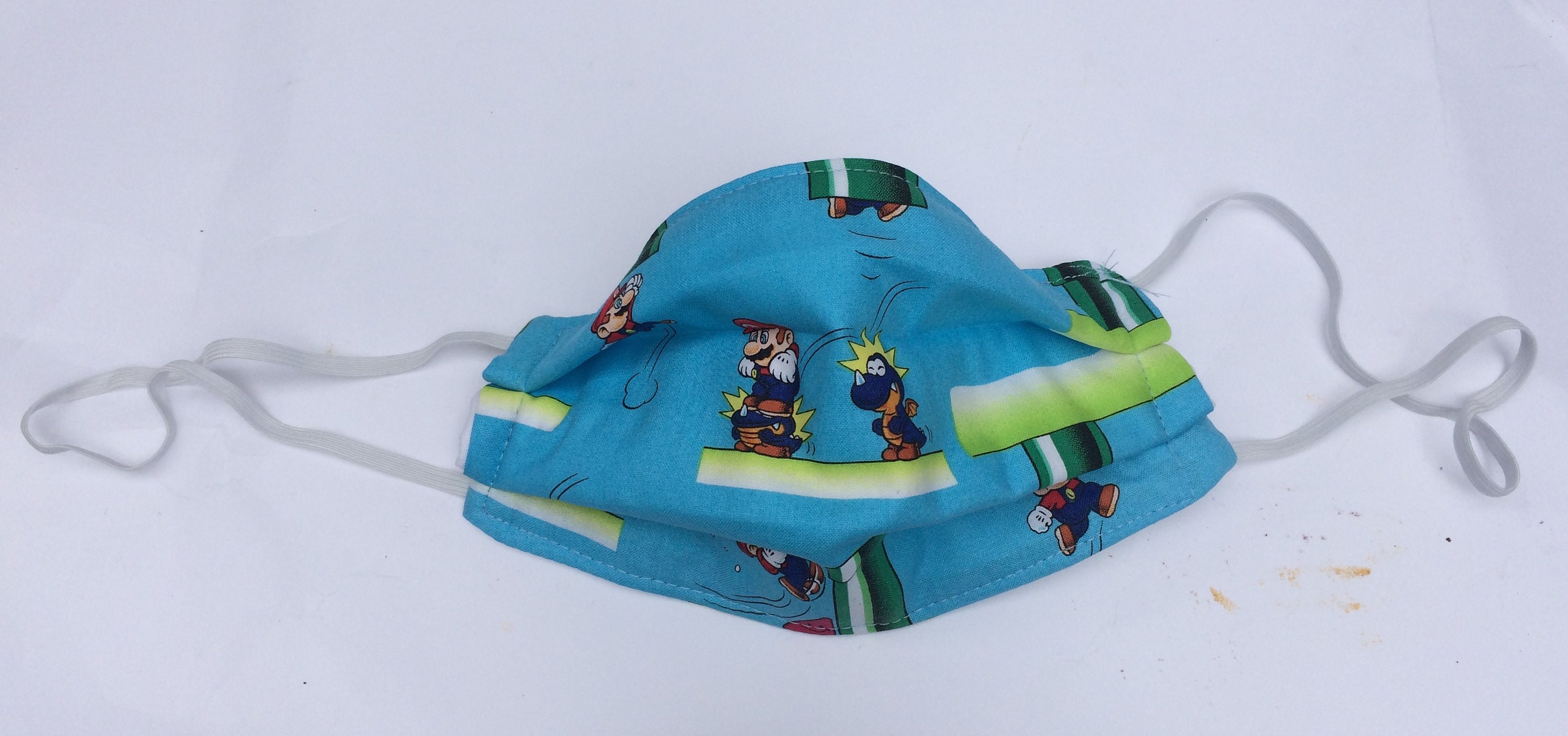 Super Mario Tunnels Theme Inspired Face Mask for Toddlers - Etsy