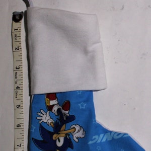 LP Sonic the Hedgehog Theme Inspired Christmas Stockings Handmade - Etsy
