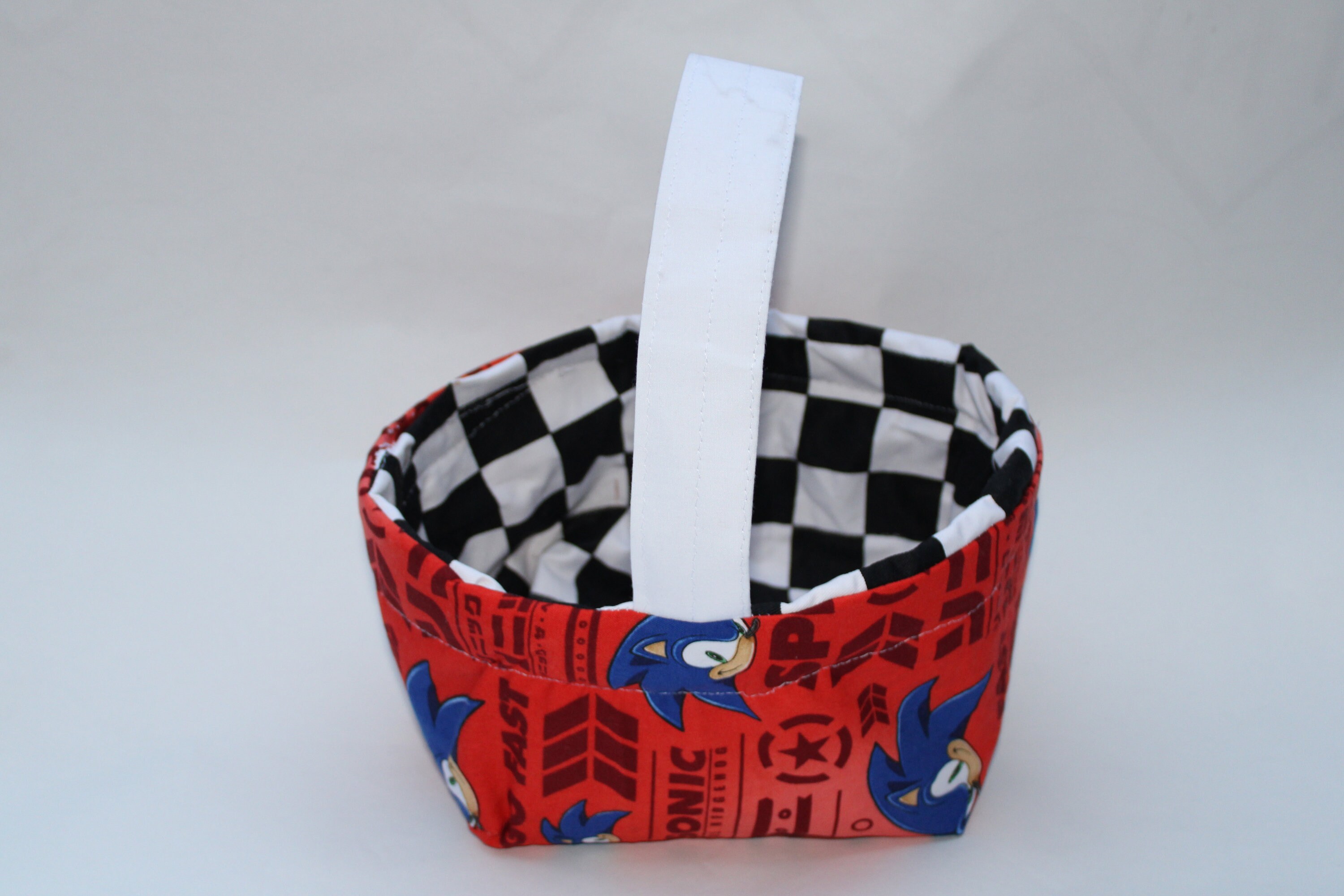 Sonic the Hedgehog Gotta Go Fast Theme Inspired Handmade Easter Basket ...
