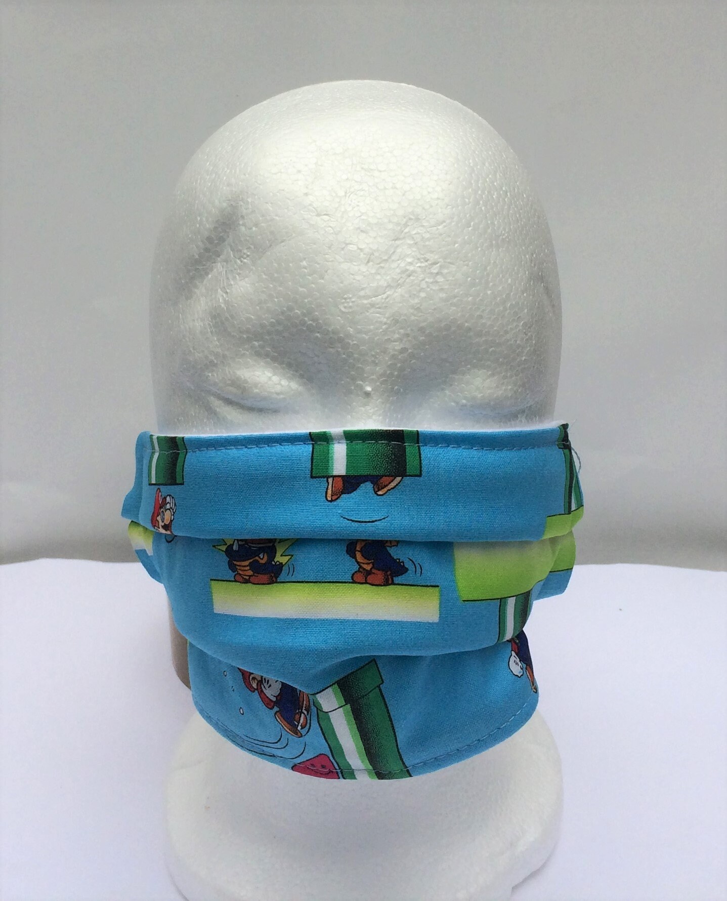 Super Mario Tunnels Theme Inspired Face Mask for Toddlers, Kids ...