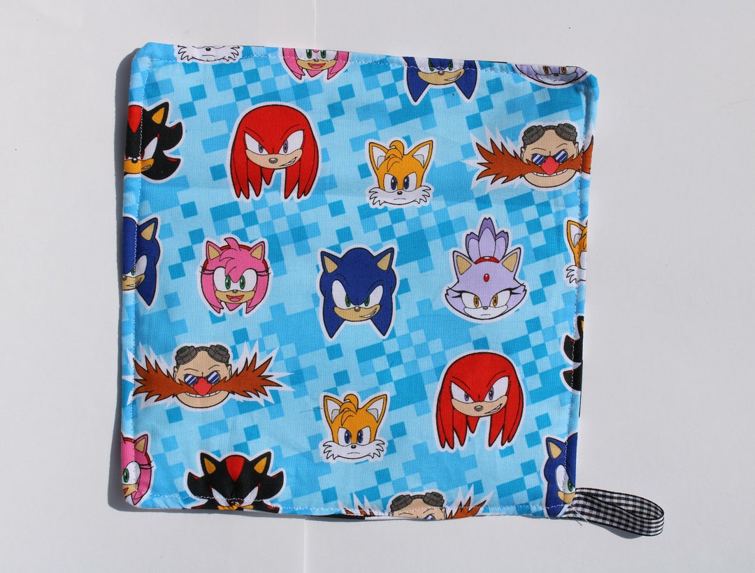 Sonic the Hedgehog Characters Inspired Pot Holder Handmade - Etsy