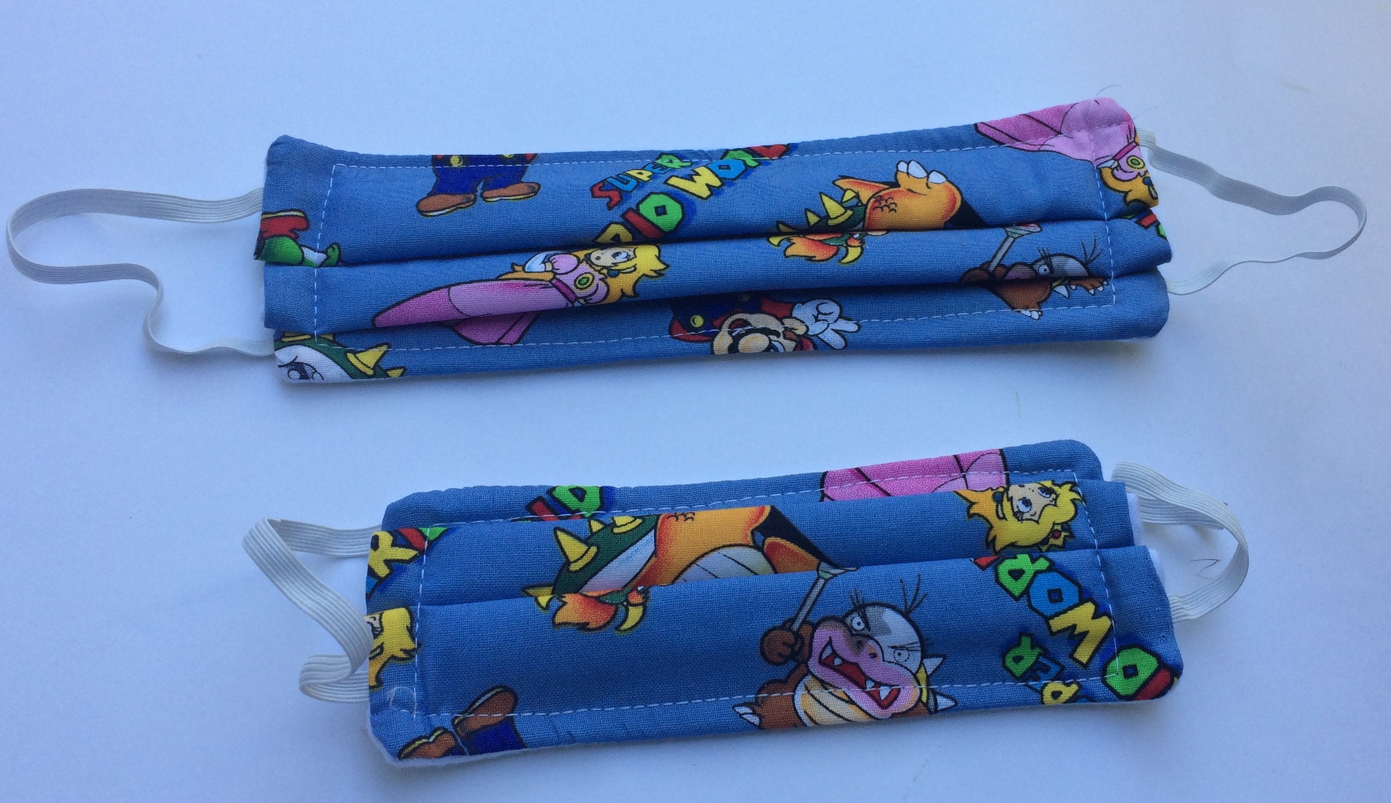 Super Mario World Theme Inspired Face Masks for Adults, Children and ...
