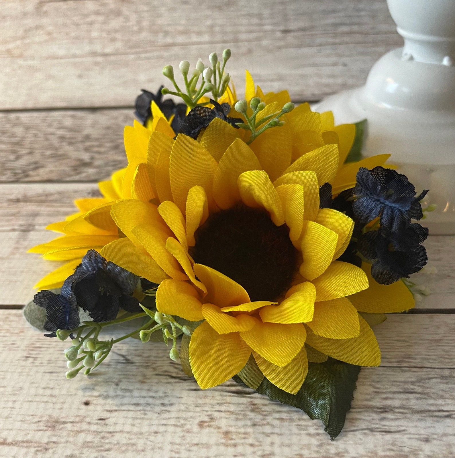 Sunflower Wedding Cake Topper, Wedding Cake Decoration, Wedding Cake ...