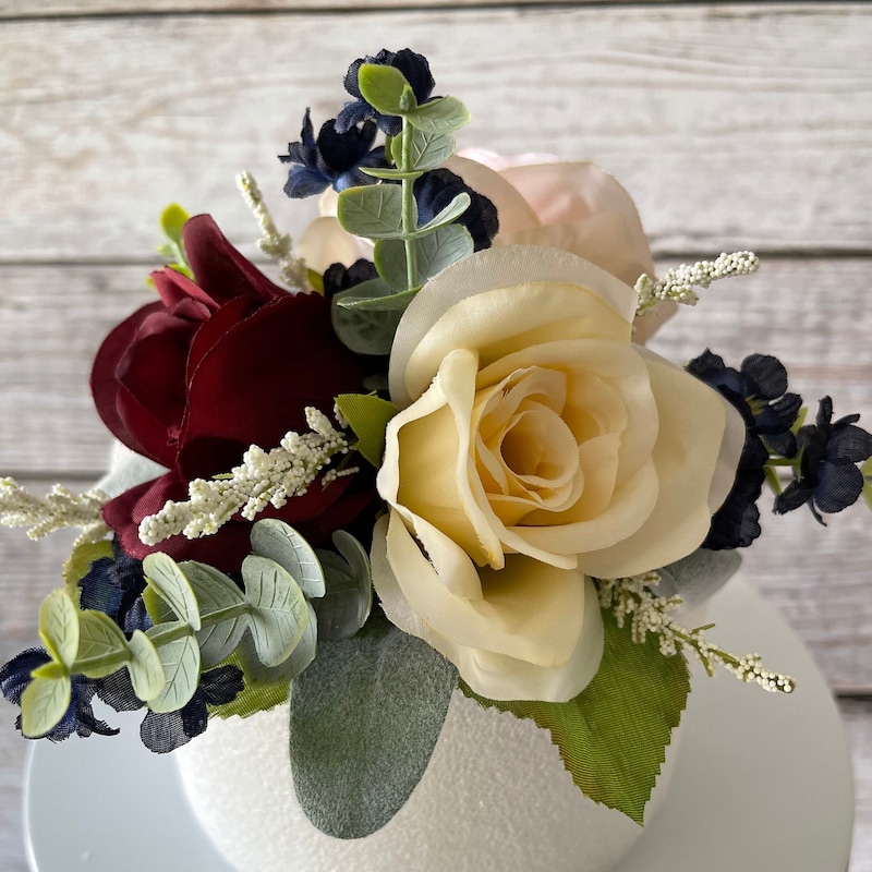Navy Cake Topper - Etsy
