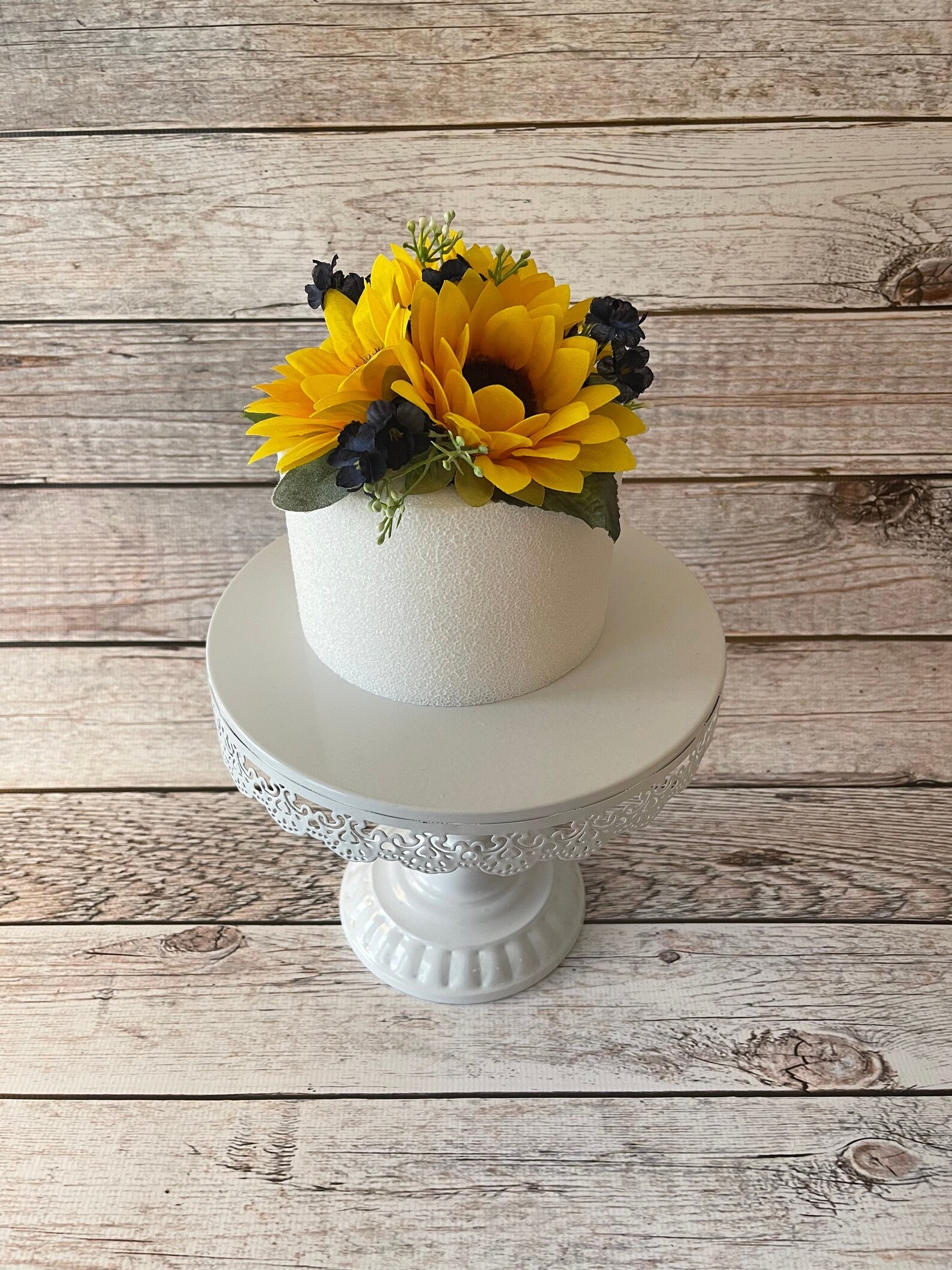 Sunflower Wedding Cake Topper, Wedding Cake Decoration, Wedding Cake ...
