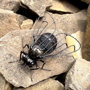 Art Metal Sculpture Fly. Mechanical Fly Figurine. Welded Fly. Metal Fly ...