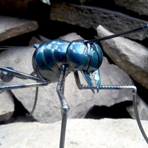 Metal Sculpture Wasp, Black Wasp America. Art Wasp Figurine. Welded ...