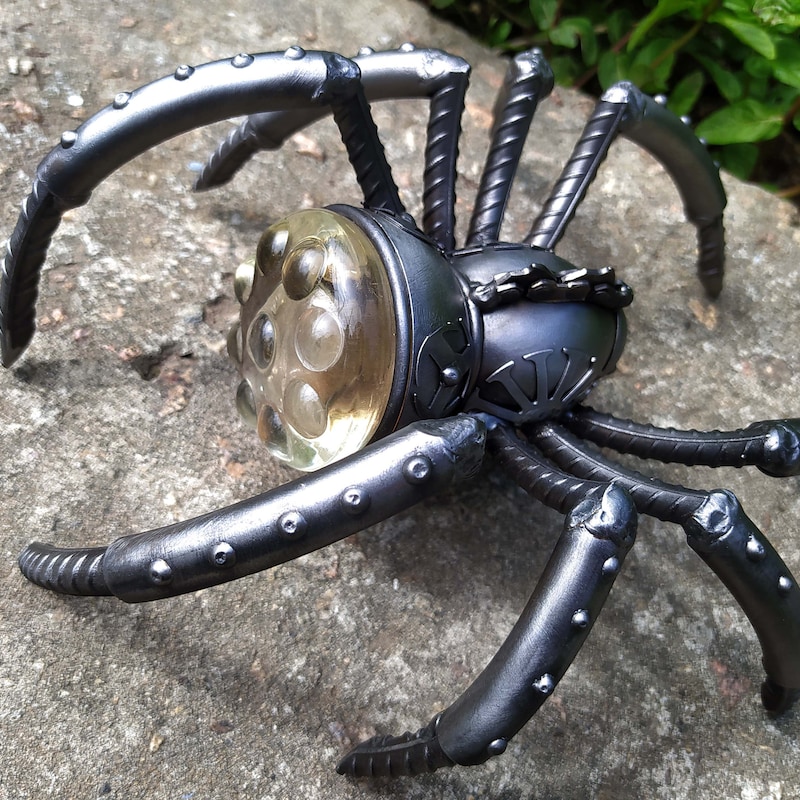 Spider Metal Sculpture - Etsy