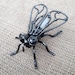 Art Metal Sculpture Fly. Mechanical Fly Figurine. Welded Fly. Metal Fly ...