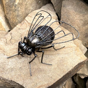 Art Metal Sculpture Fly. Mechanical Fly Figurine. Welded Fly. Metal Fly ...
