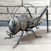 Art Metal Sculpture Steampunk Grasshopper, Grasshopper Sculpture. Metal ...