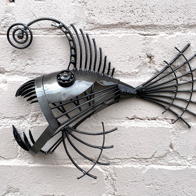 Metal Fish Wall Art - Etsy Australia