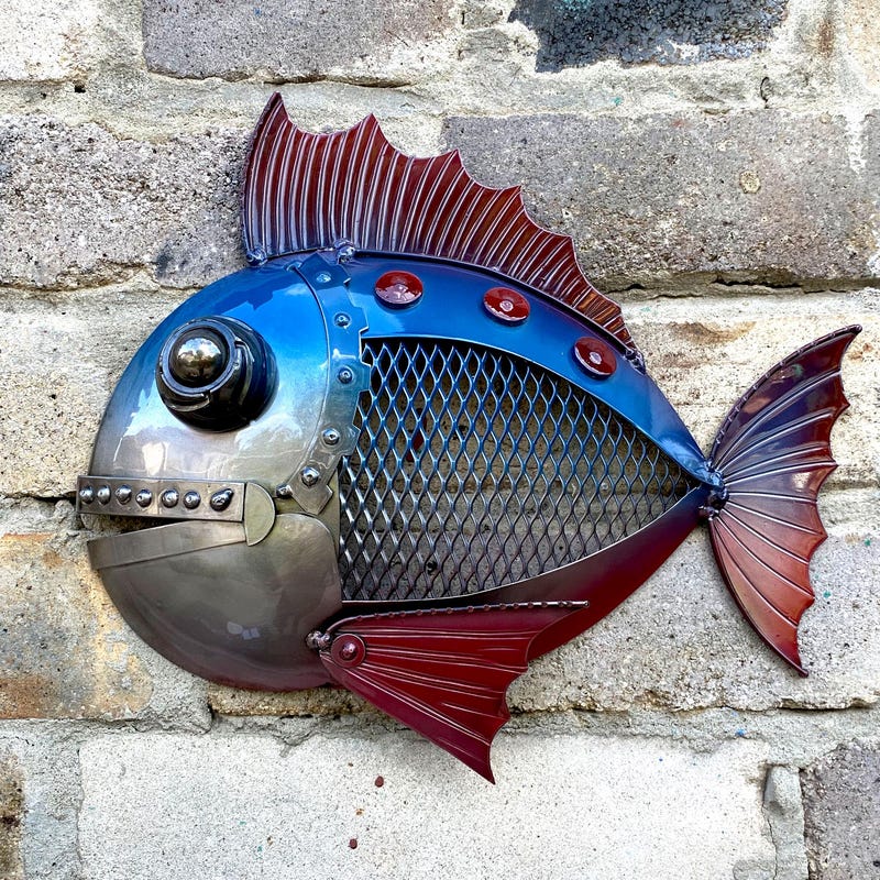 Metal Fish - Etsy