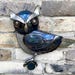 Metal Sculpture Raven Steampunk. Industrial Art Raven Figurine. Welded ...