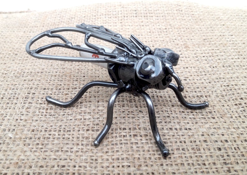 Art Metal Sculpture Fly. Mechanical Fly Figurine. Welded Fly. - Etsy