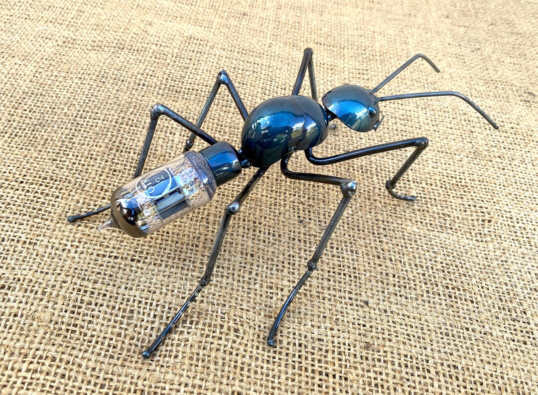 Ant Figurine Metal Sculpture Ant Steampunk. Mechanical Ant Figurine ...
