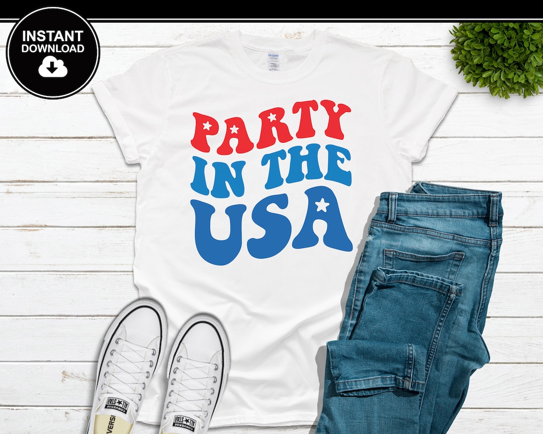 Party in the USA SVG | America SVG | Fireworks | Stars | Patriotic ...