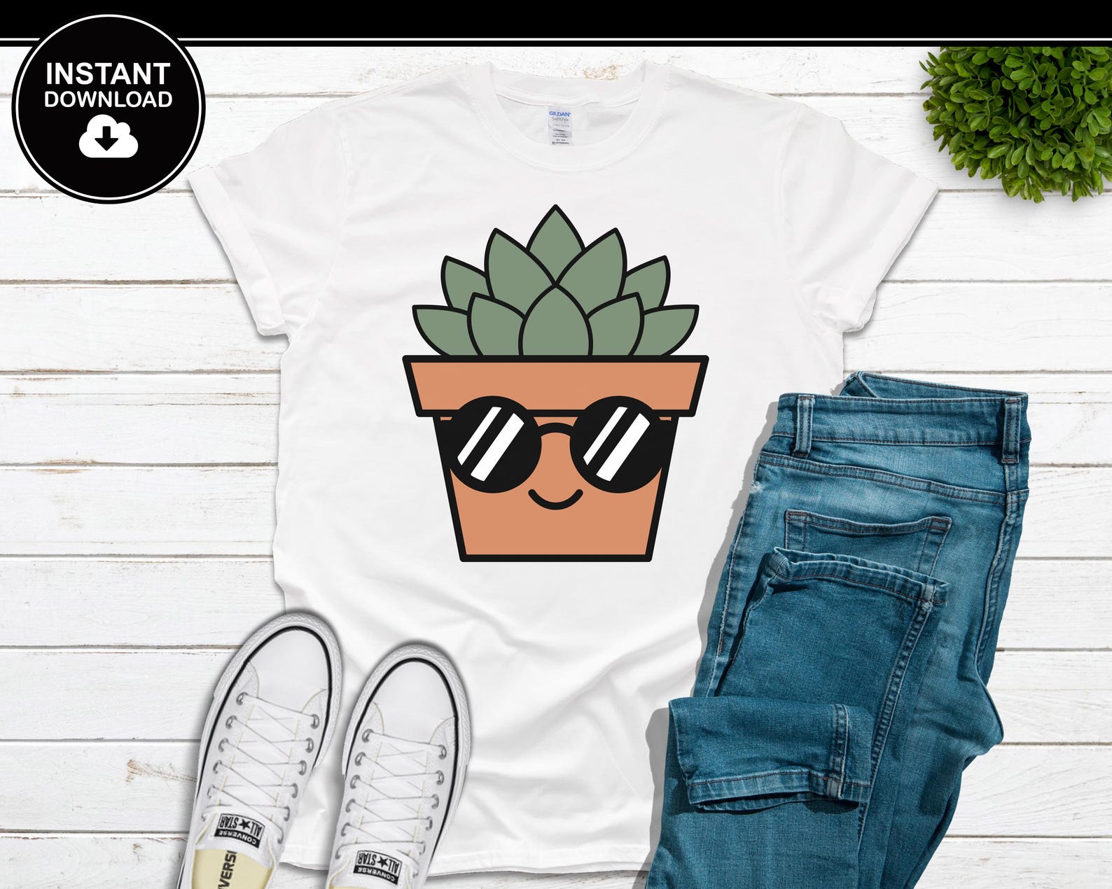 Cool Succulent SVG | Sunglasses SVG | Succulent | Cacti | SVG | Instant ...