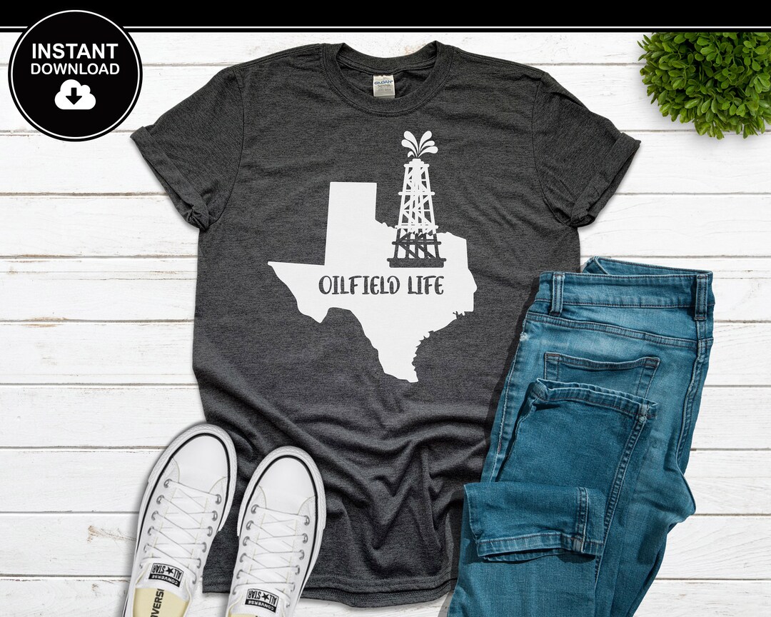 Oilfield Life SVG | Texas SVG | Engineer | Oil Rig | Offshore | SVG ...