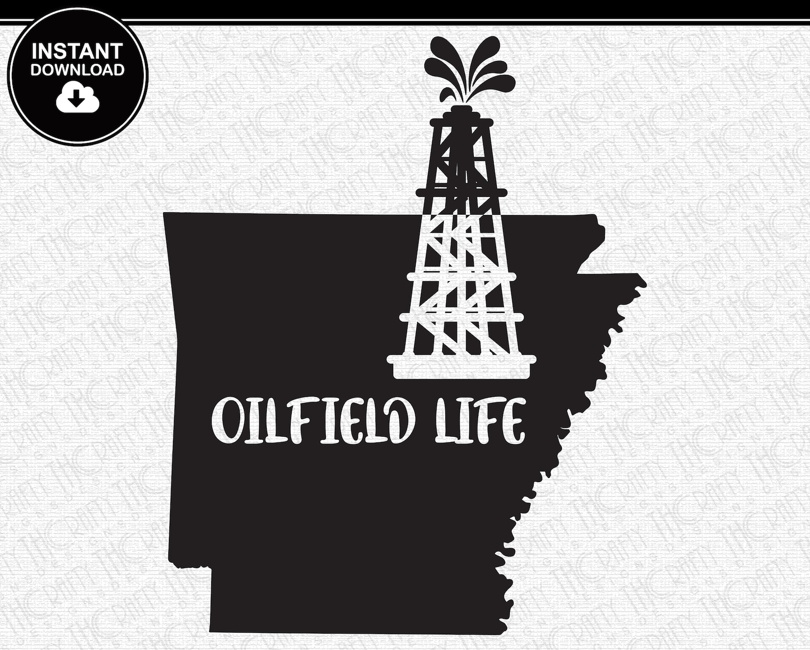 Oilfield Life SVG / Arkansas SVG / Engineer / Oil Rig / - Etsy España